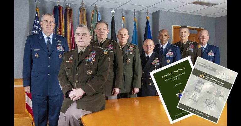 HOW SHOULD THE ARMY (AND DOD) RUN? - War Room - U.S. Army War College